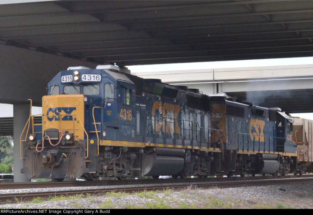 CSX GP39-2 4316